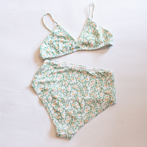 Women's Two Piece Bather - Citrus Silhouette – Dear Georgie